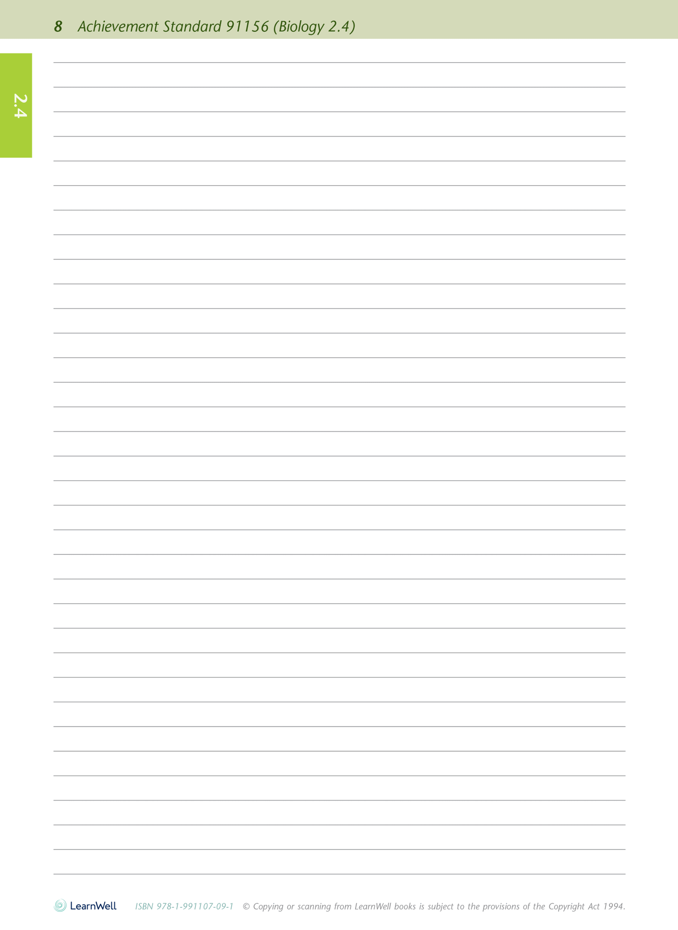 Level 2 Biology AME Workbook - LearnWell