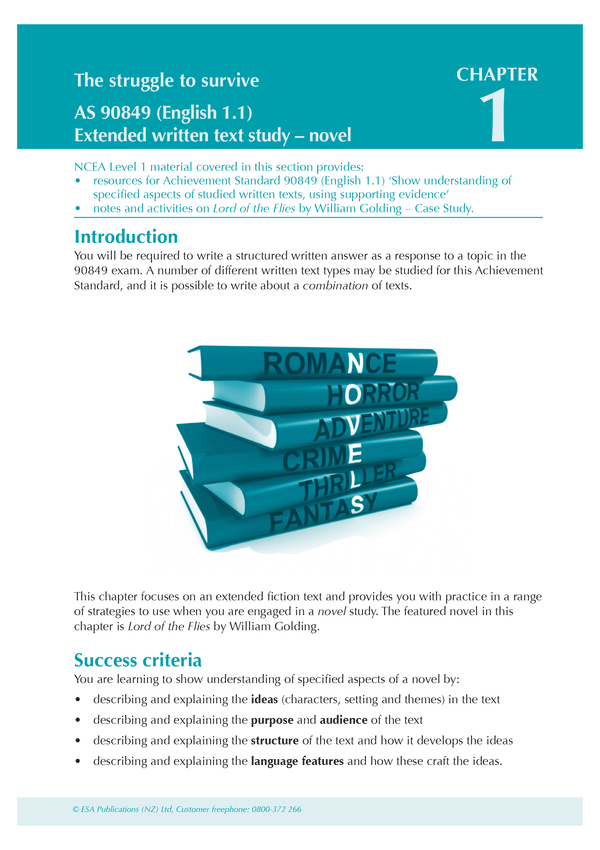 Level 1 English ESA Study Guide - LearnWell