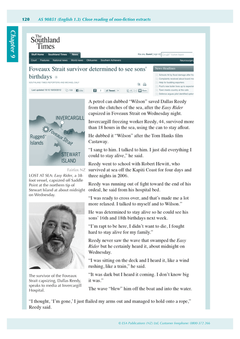 Level 1 English ESA Study Guide - LearnWell