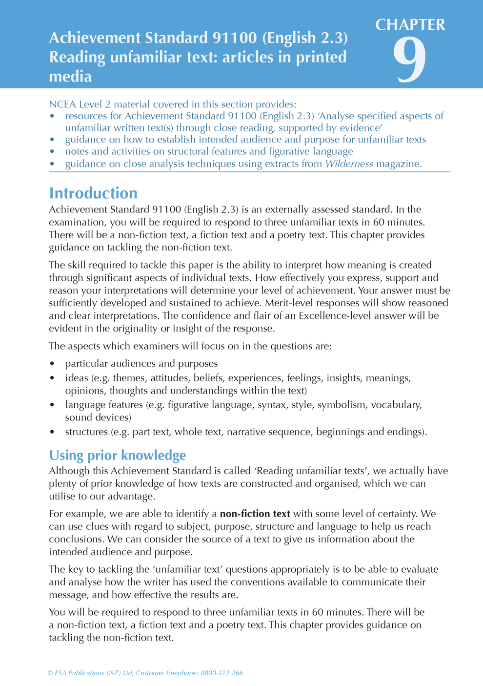 Level 2 English ESA Study Guide - LearnWell