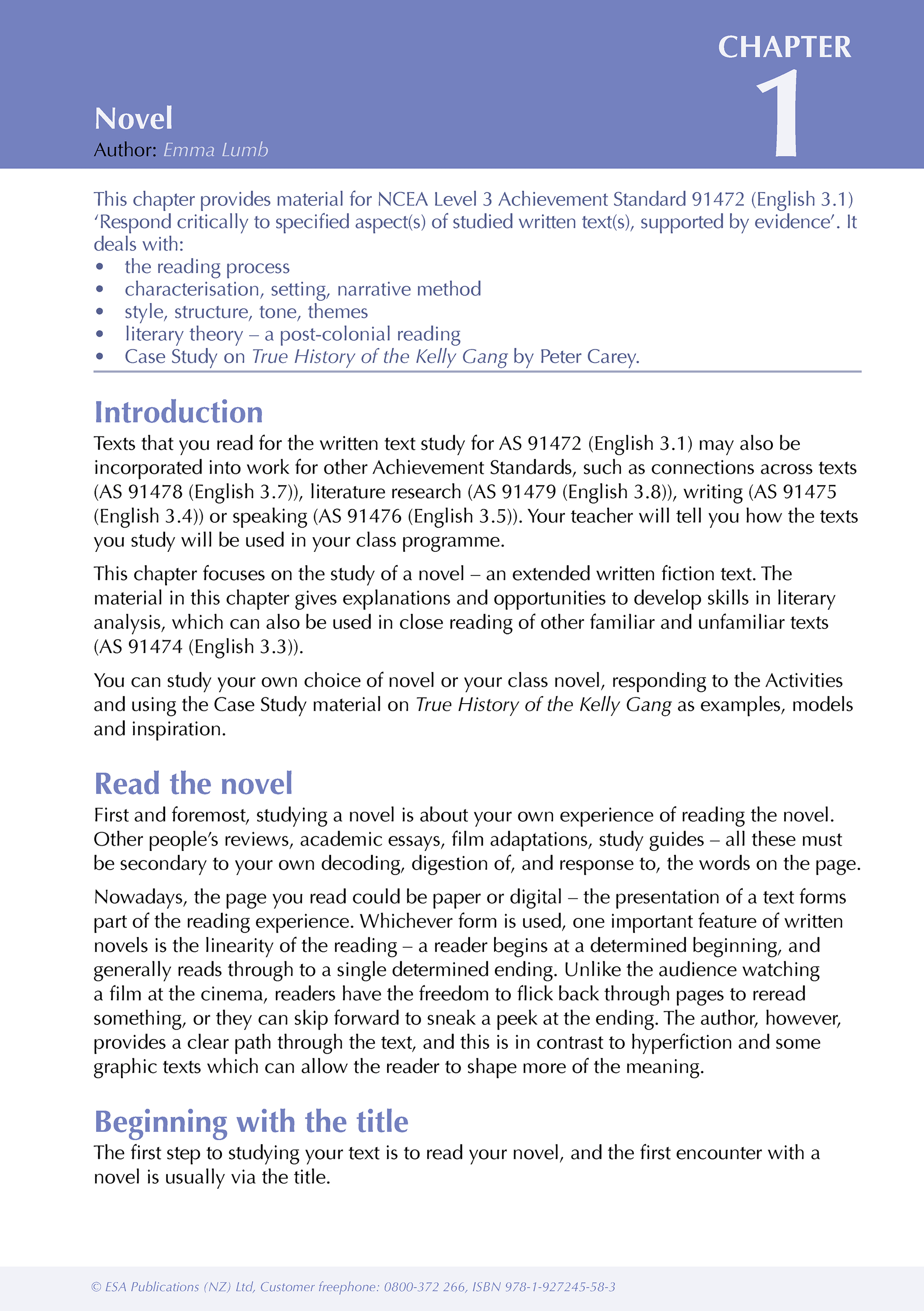 Level 3 English ESA Study Guide - LearnWell