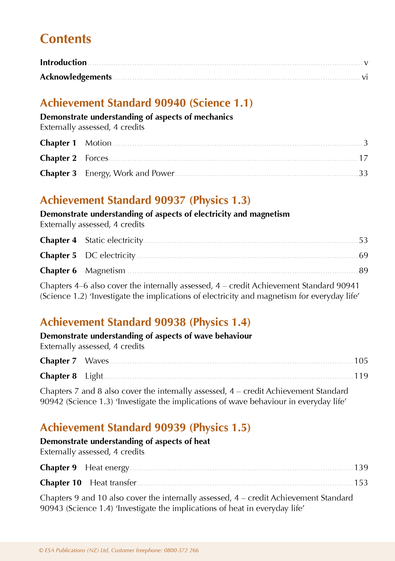 Level 1 Physics ESA Study Guide - LearnWell