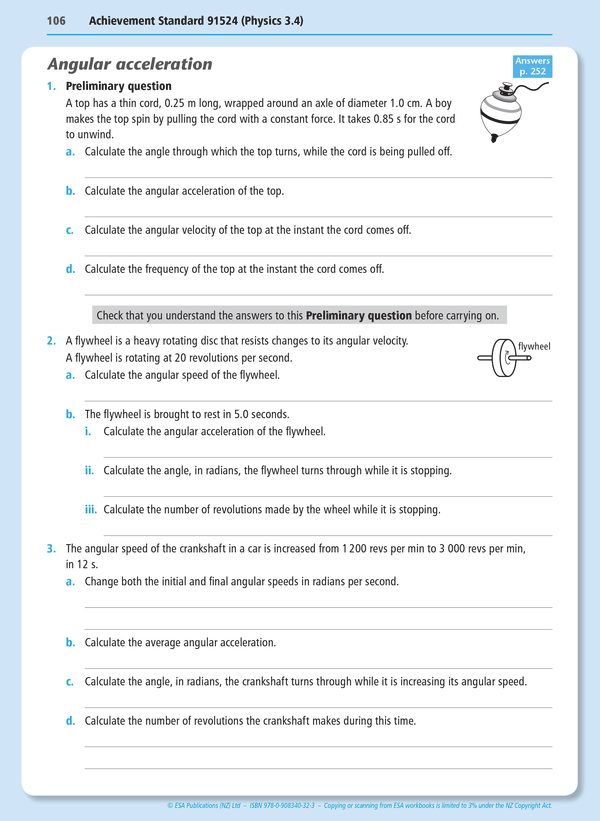 Level 3 Physics Externals Learning Workbook - LearnWell