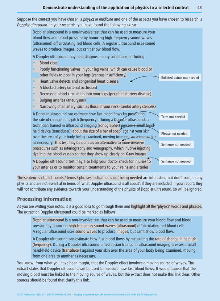 Level 3 Physics Internals Learning Workbook - LearnWell