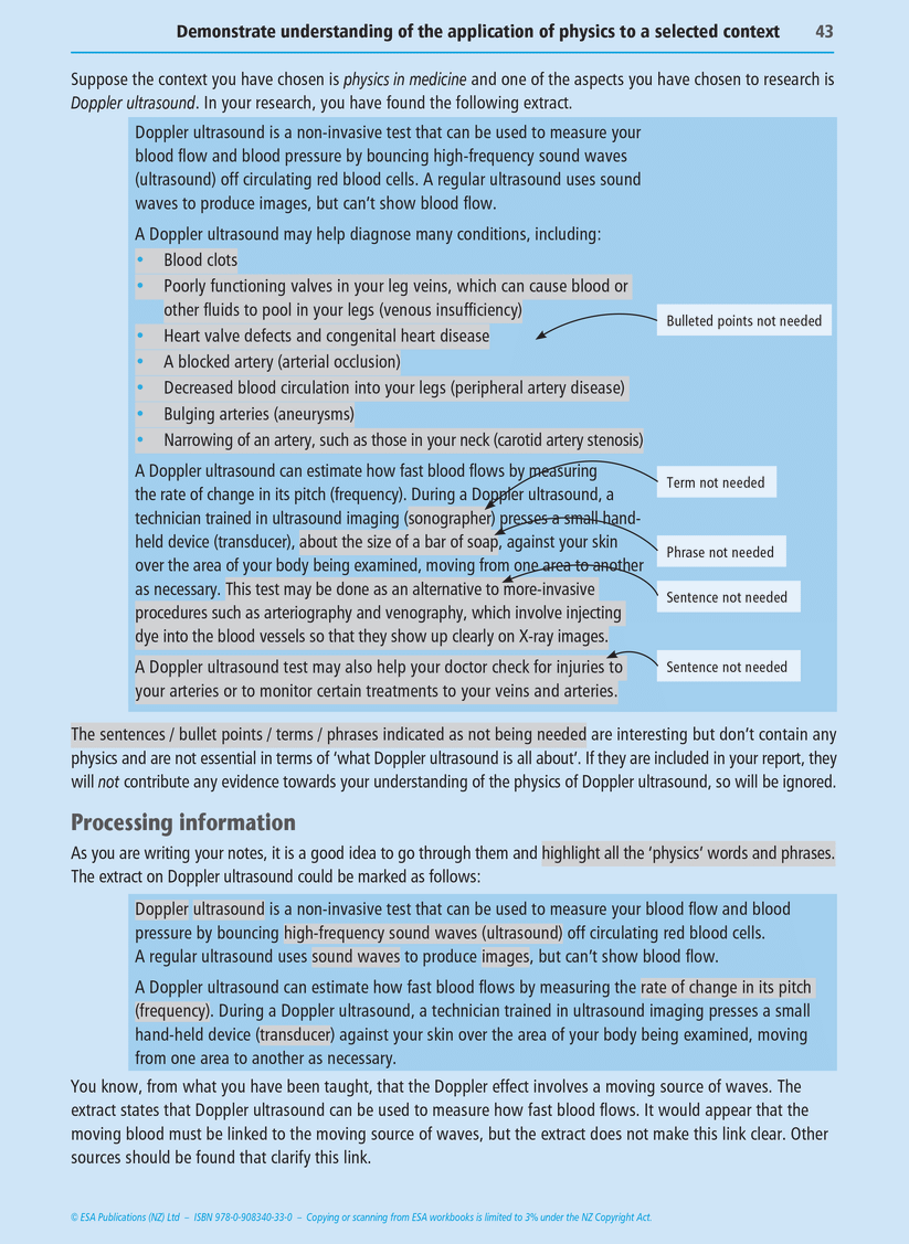 Level 3 Physics Internals Learning Workbook - LearnWell