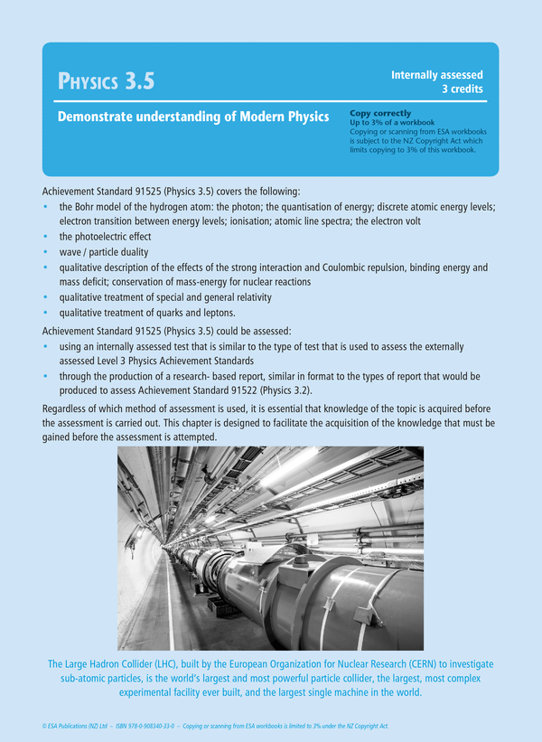 Level 3 Physics Internals Learning Workbook - LearnWell