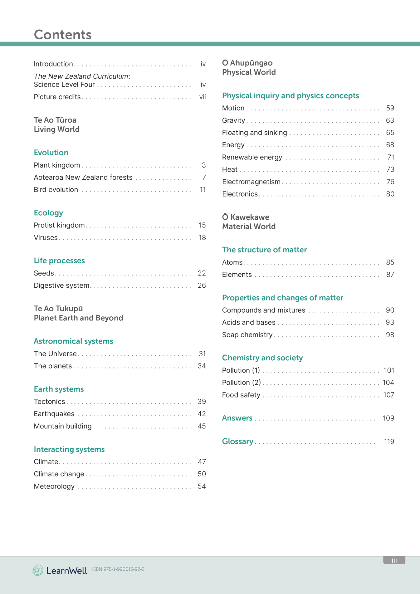 Year 8 Science Start Right Workbook - LearnWell
